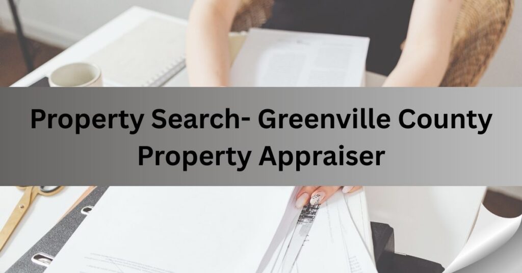 Property Search- Greenville County Property Appraiser